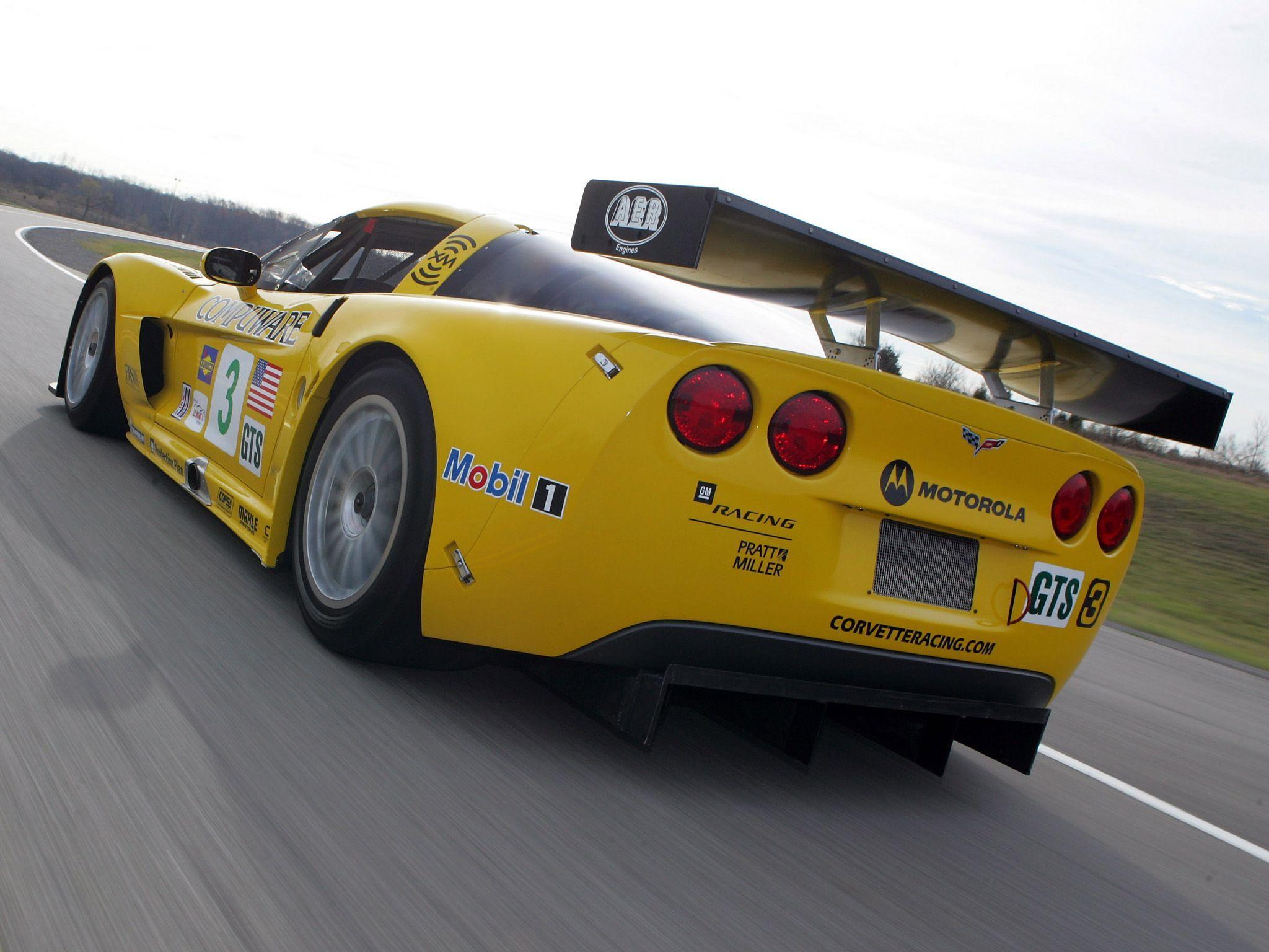 Chevrolet Corvette C6.R GT1 2005 года выпуска. Фото 9. VERcity