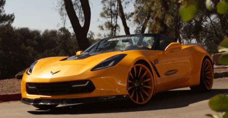 Chevrolet Corvette Convertible by Forgiato and BH Factory 2014 года ...