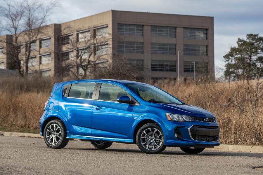Chevrolet Sonic RS Hatchback 2016 года выпуска для рынка США и Канады ...