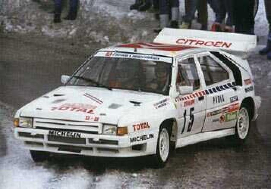 Citroen BX 4TC Rally 1985 года выпуска. Фото 1. VERcity