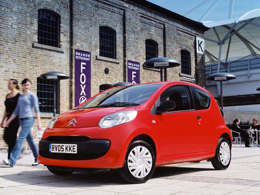 Citroen C1 3-Door 2005 года выпуска для рынка Великобритании и Ирландии ...