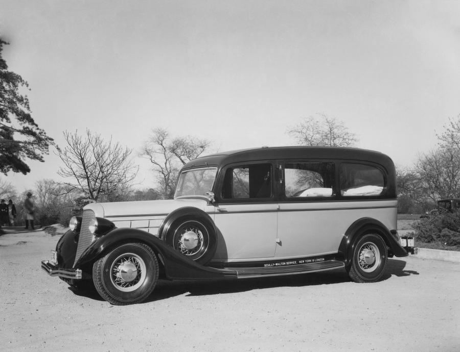 Cunningham-Lincoln Hearse Style в кузове 357A 1935 года выпуска. Фото 1 ...
