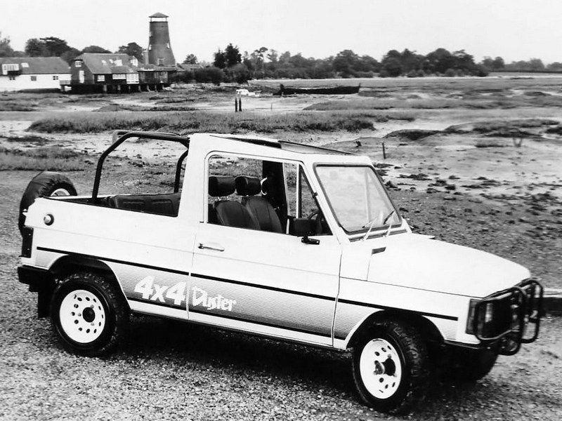 Dacia Duster 4x4 Roadster 1984 года выпуска для рынка Великобритании и ...