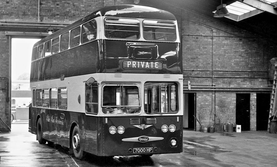 Daimler Fleetline CRD6 Weymann Prototype 1960 года выпуска. Фото 1. VERcity