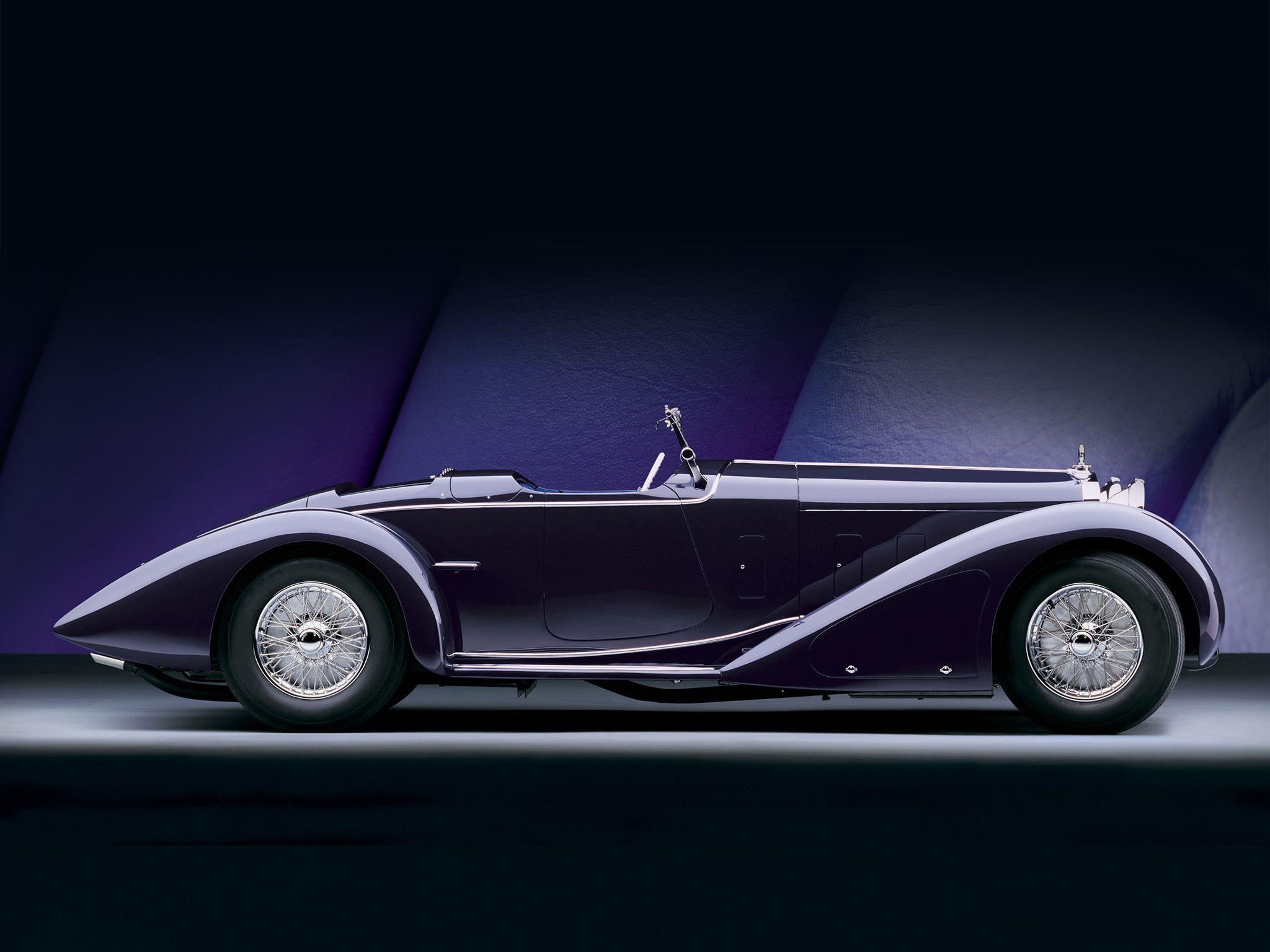 Delage D8 100 SS Speedster 1932 года выпуска. Фото 1. VERcity