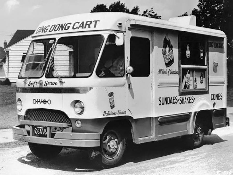 Divco Model 40 Dividend Series Truck 1960 года выпуска. Фото 1. VERcity