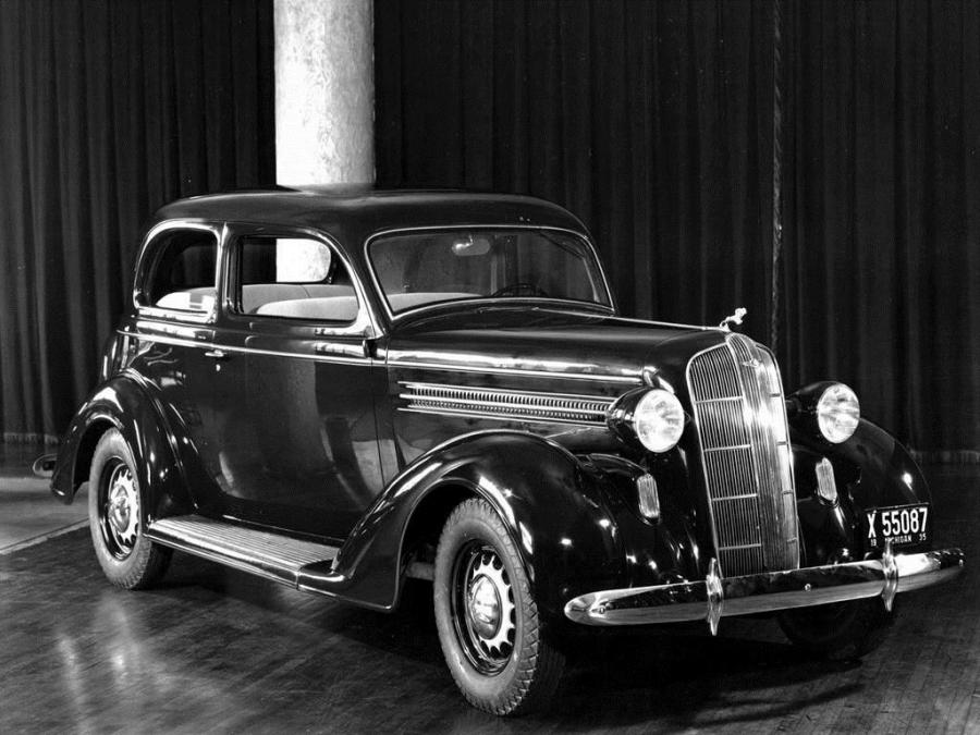 Dodge D2 Sedan 1935 года выпуска. Фото 1. VERcity