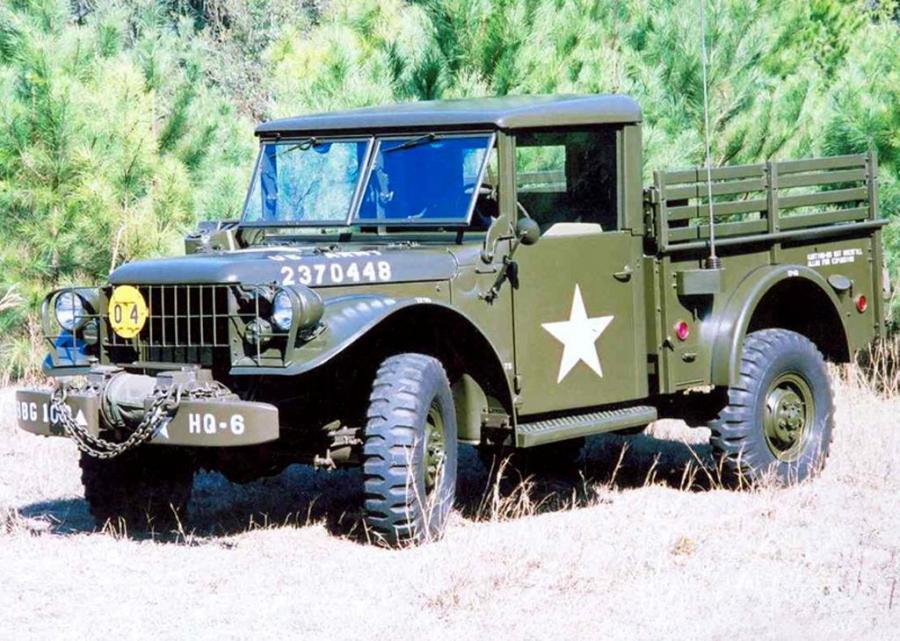 Dodge M37 Military Truck 1951 года выпуска. Фото 1. VERcity