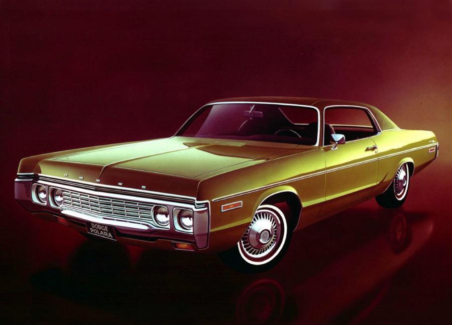 Dodge Polara Custom Hardtop Coupe 1972 года выпуска. Фото 1. VERcity