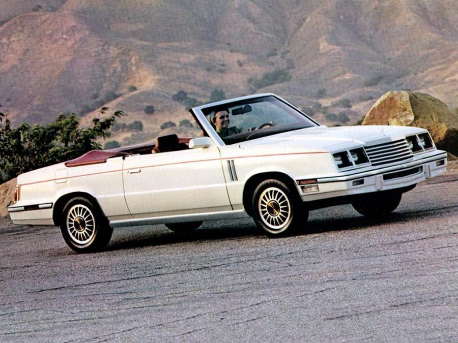 Dodge 600 Convertible 1985 года выпуска. Фото 1. VERcity