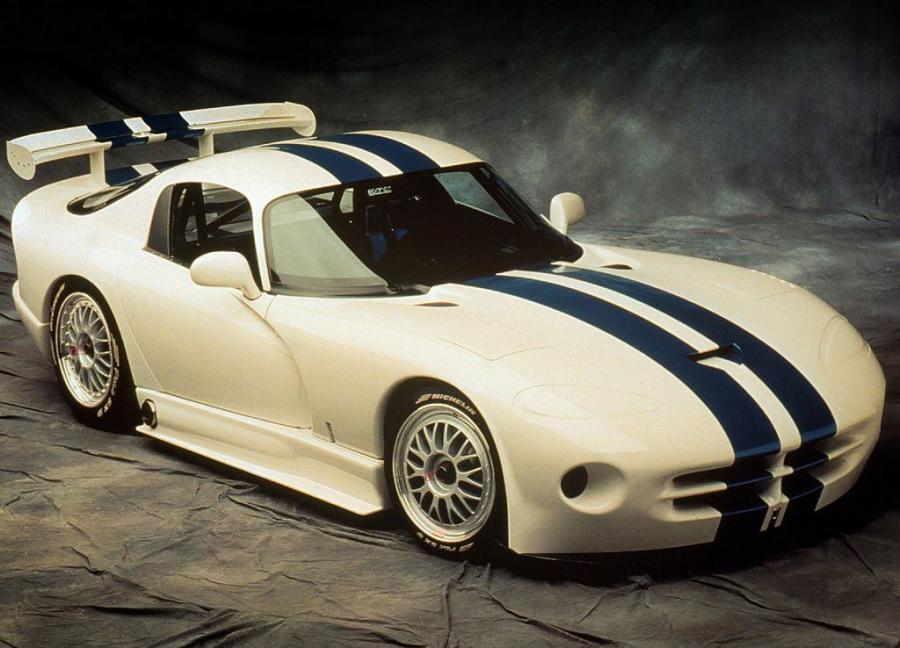 Dodge Viper GTS-R Race Car Prototype 1995 года выпуска. Фото 1. VERcity