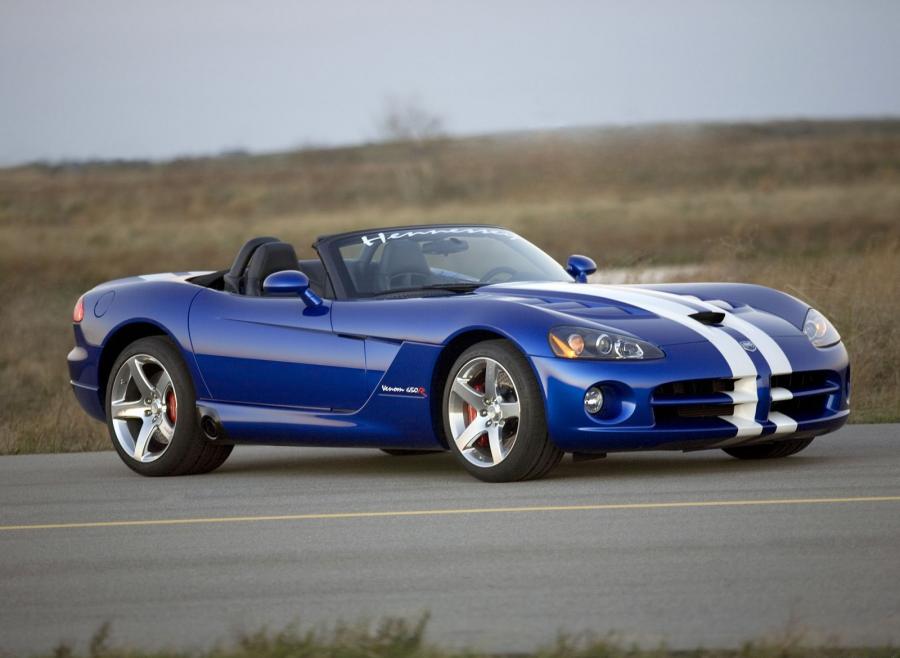 Dodge Viper Venom 650R Convertible by Hennessey 2008 года выпуска. Фото ...
