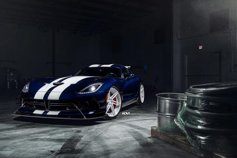 Dodge Viper ACR on ADV.1 Wheels (ADV06R M.V2 CS) 2016 года выпуска ...