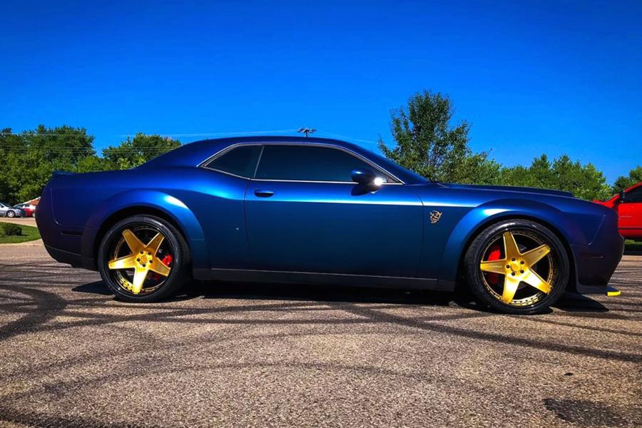 Dodge Challenger SRT Hellcat Chameleon on Forgiato Wheels (Classico-ECL ...