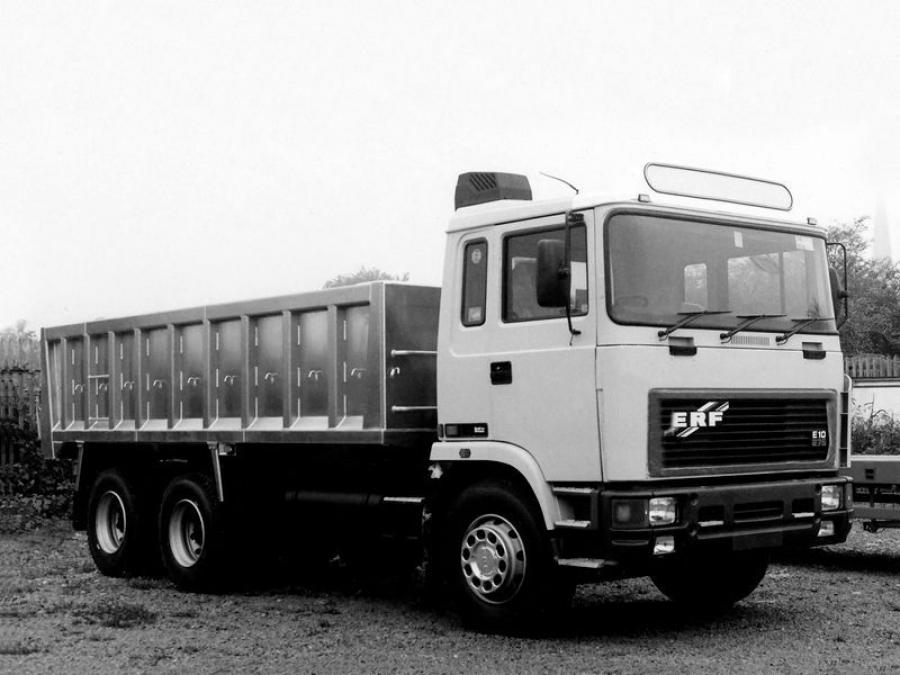 ERF E10 6x4 Tipper 1990 года выпуска. Фото 1. VERcity