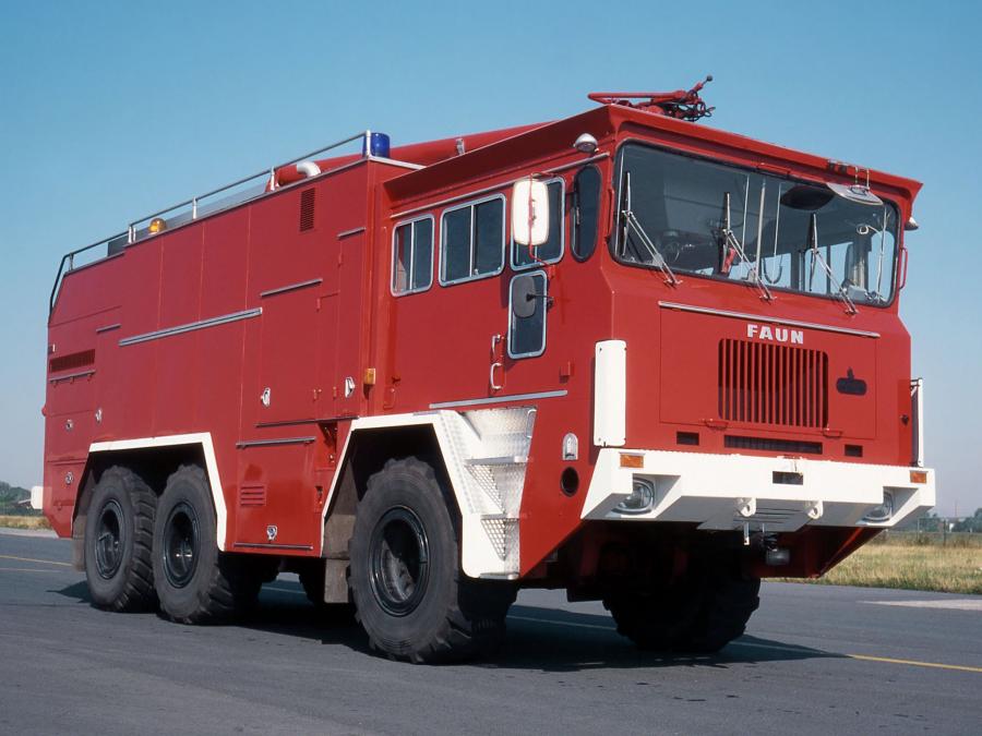 FAUN LF910/42 V 6x6 Fire Truck 1972 года выпуска. Фото 1. VERcity