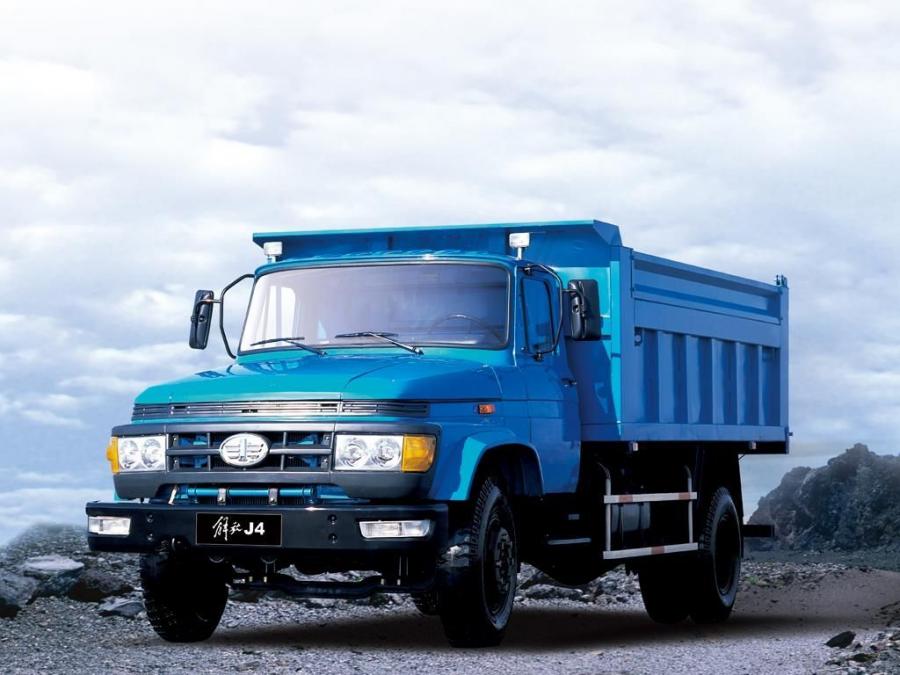 FAW J4 4x2 Dump Truck 1996 года выпуска. Фото 1. VERcity