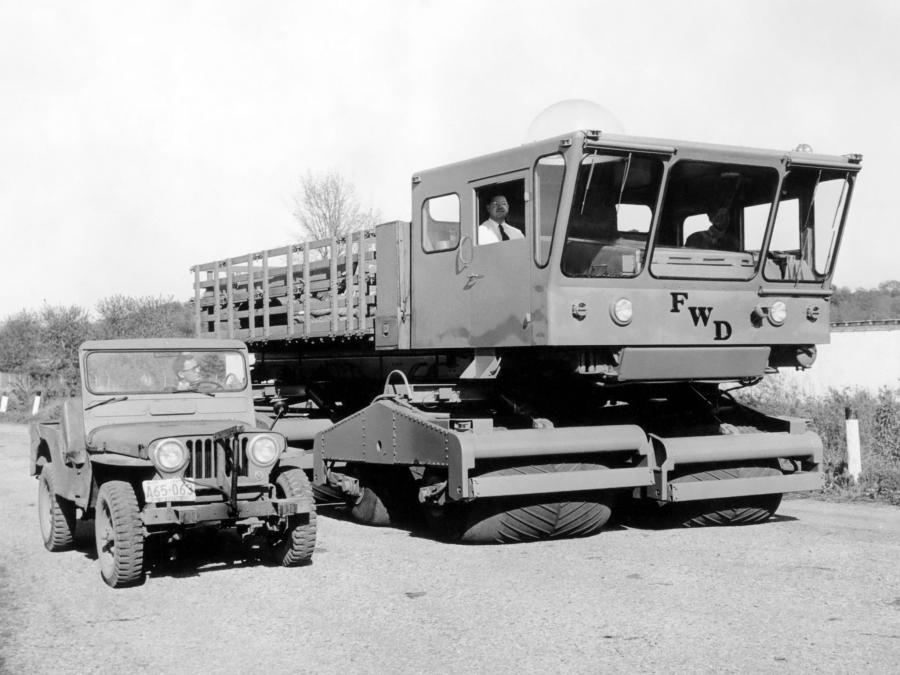 FWD Terracruzer XM357 Prototype 1956 года выпуска. Фото 1. VERcity