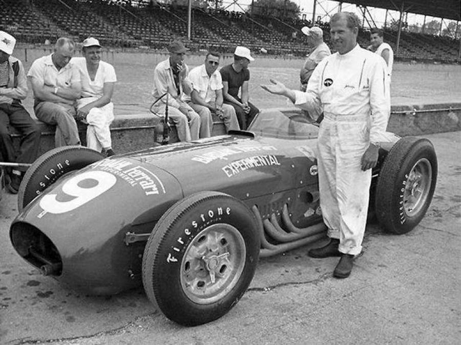 Ferrari-Bardahl Experimental 1956 года выпуска. Фото 1. VERcity