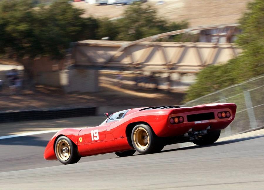 Ferrari 312P Spyder 1969 года выпуска. Фото 4. VERcity