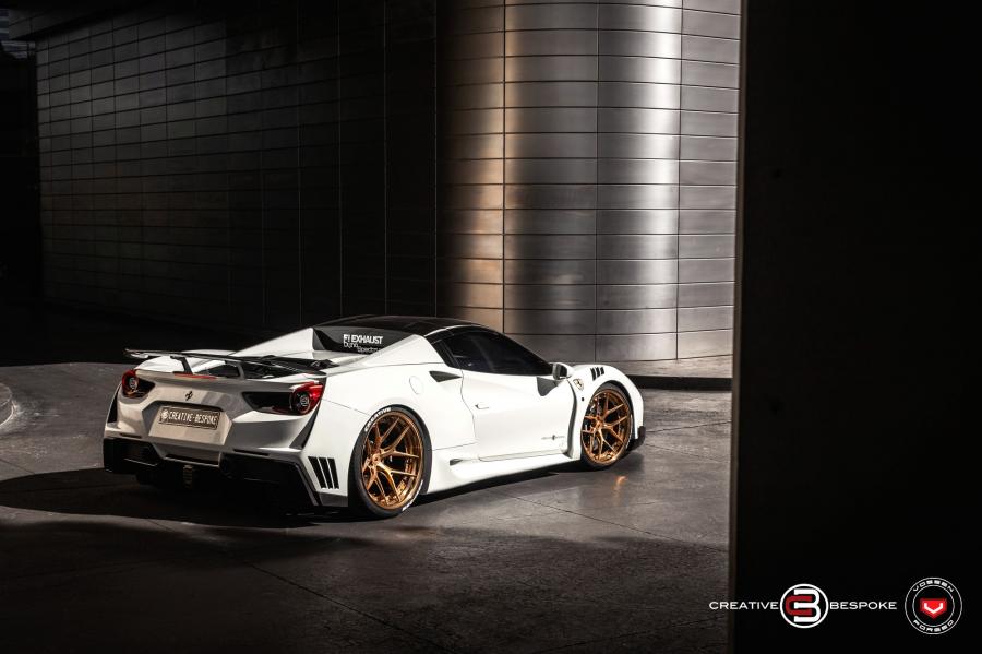 Ferrari 488 GTB by Creative Bespoke on Vossen Wheels (S21-01 (3-Piece ...