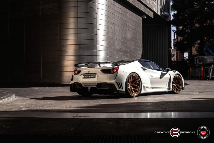 Ferrari 488 GTB by Creative Bespoke on Vossen Wheels (S21-01 (3-Piece ...