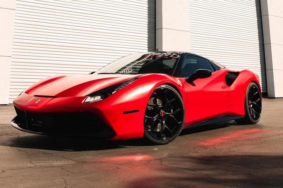 Ferrari 488 Spider by Diamond Autosport on Forgiato Wheels (Quadri-ECL ...