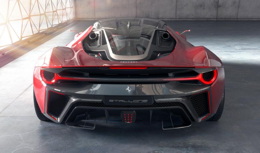 Ferrari Stallone Concept by Murray Sharp 2020 года выпуска. Фото 11 ...