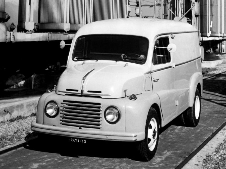 Fiat 615 N Furgone 1953 года выпуска. Фото 1. VERcity