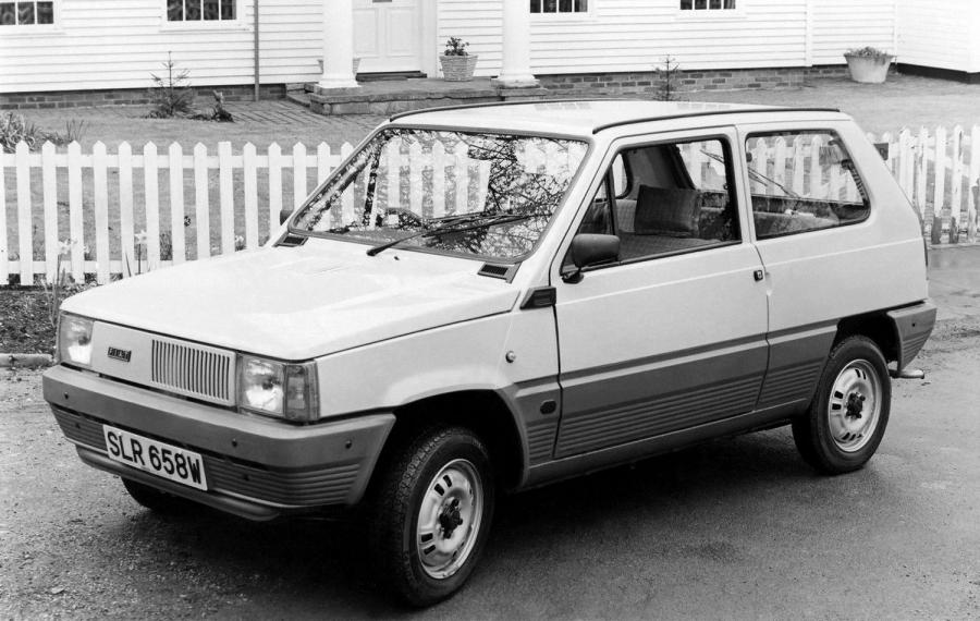 Fiat Panda 45 1981 года выпуска для рынка Великобритании и Ирландии ...