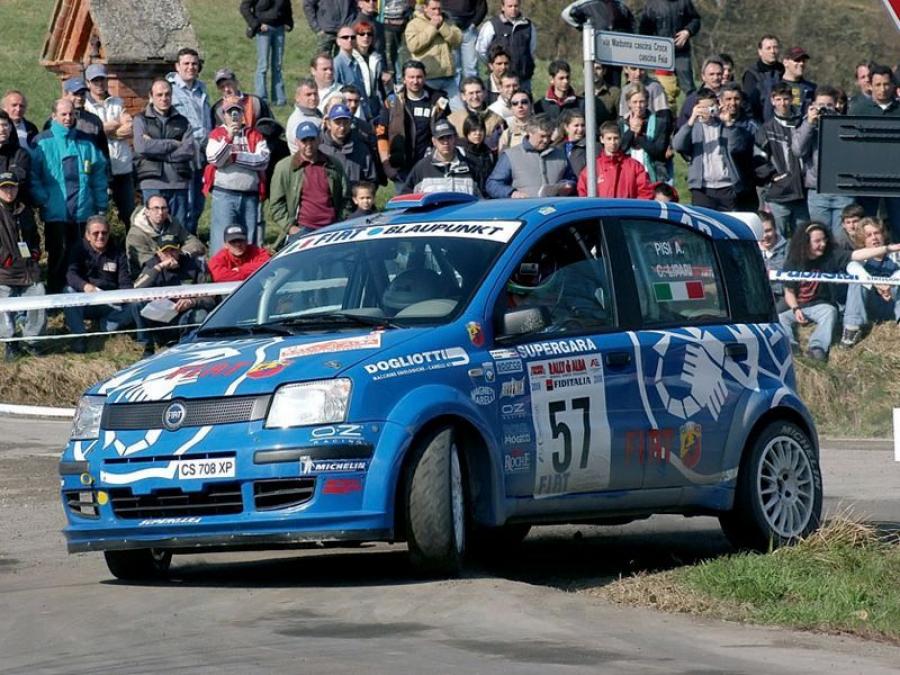 Fiat Panda Rally в кузове SE104, выпускаемого с 2004 года по 2007 год ...