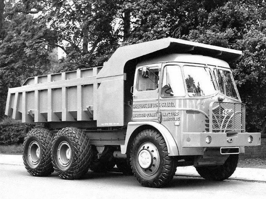 Foden S20 6x4 Tipper 1956 года выпуска. Фото 1. VERcity