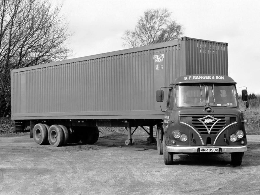 Foden S36 1967 года выпуска. Фото 1. VERcity