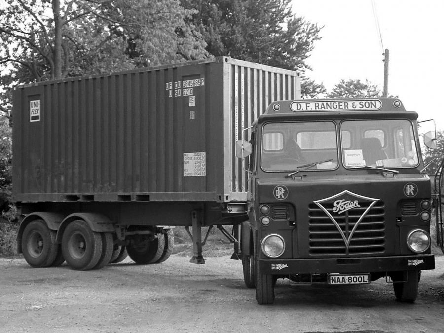 Foden S80 Tractor 1973 года выпуска. Фото 1. VERcity