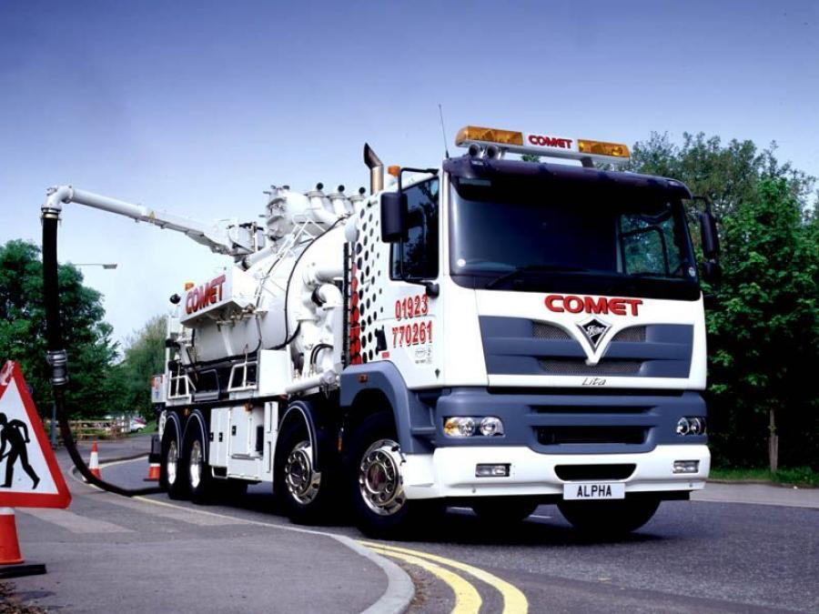 Foden Alpha 8x4 Tanker 2002 года выпуска. Фото 1. VERcity