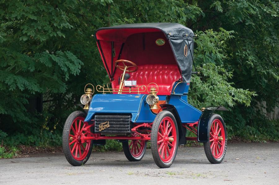 Ford Model AC Runabout 1904 года выпуска. Фото 1. VERcity