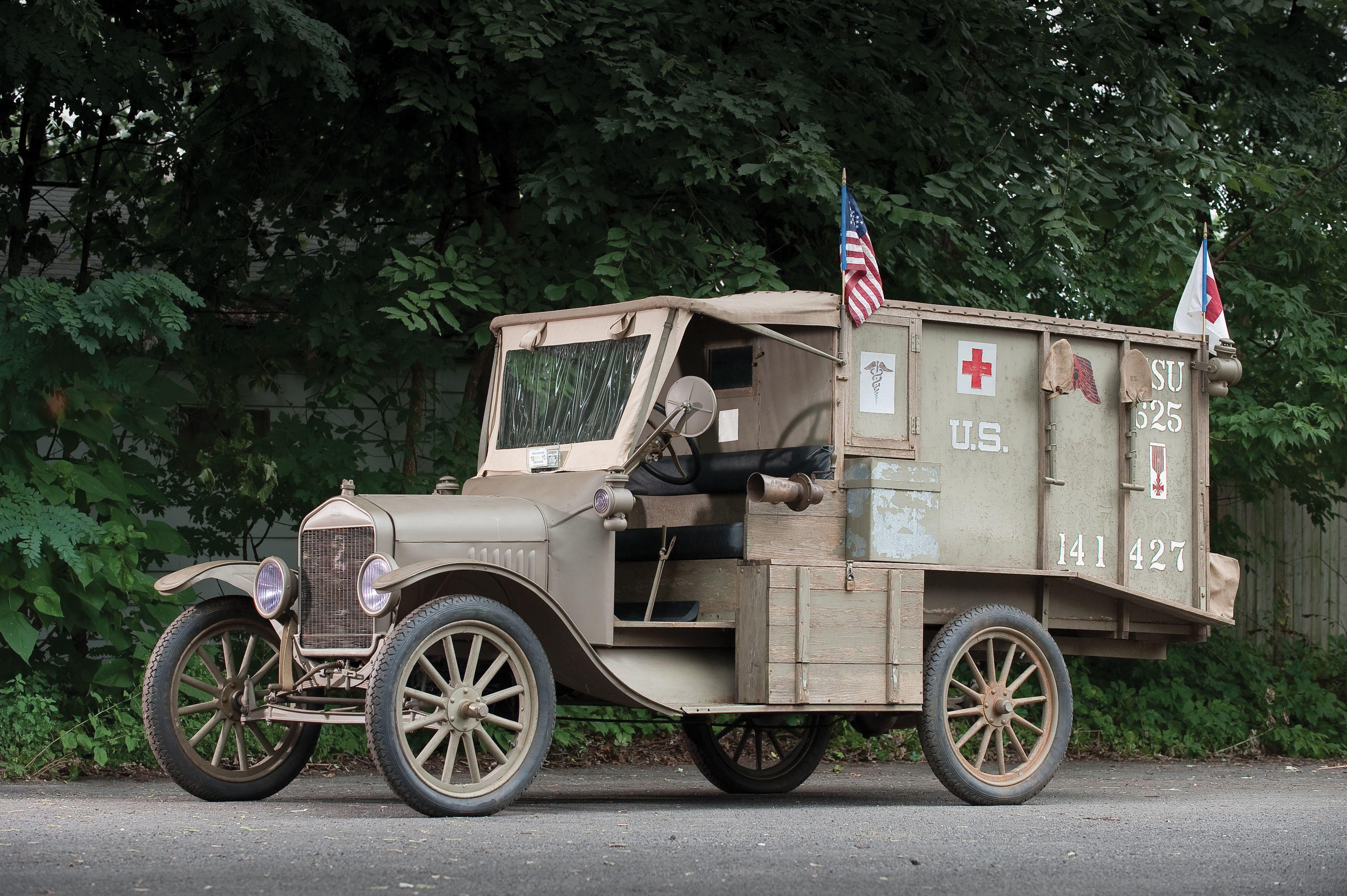 Ford Model T Ambulance 1917 года выпуска. Фото 1. VERcity