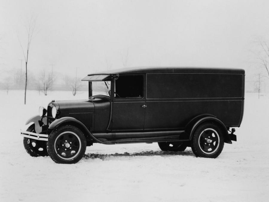 Ford Model AA Panel Delivery by Budd 1928 года выпуска. Фото 1. VERcity