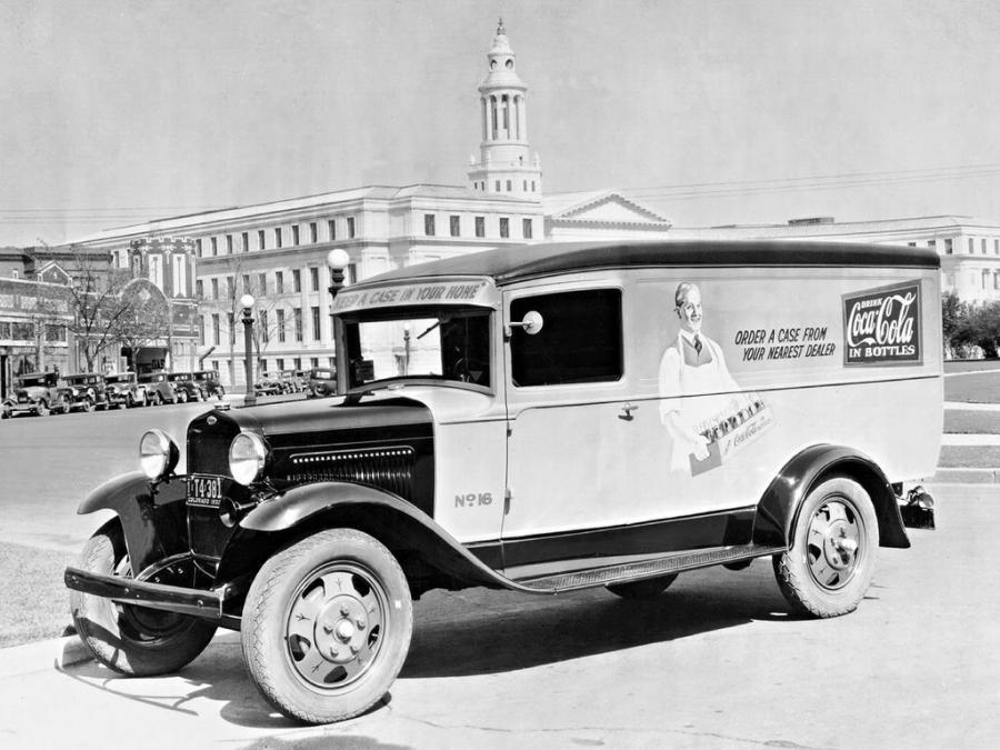 Ford Model AA Panel Delivery by Murray 1930 года выпуска. Фото 1. VERcity