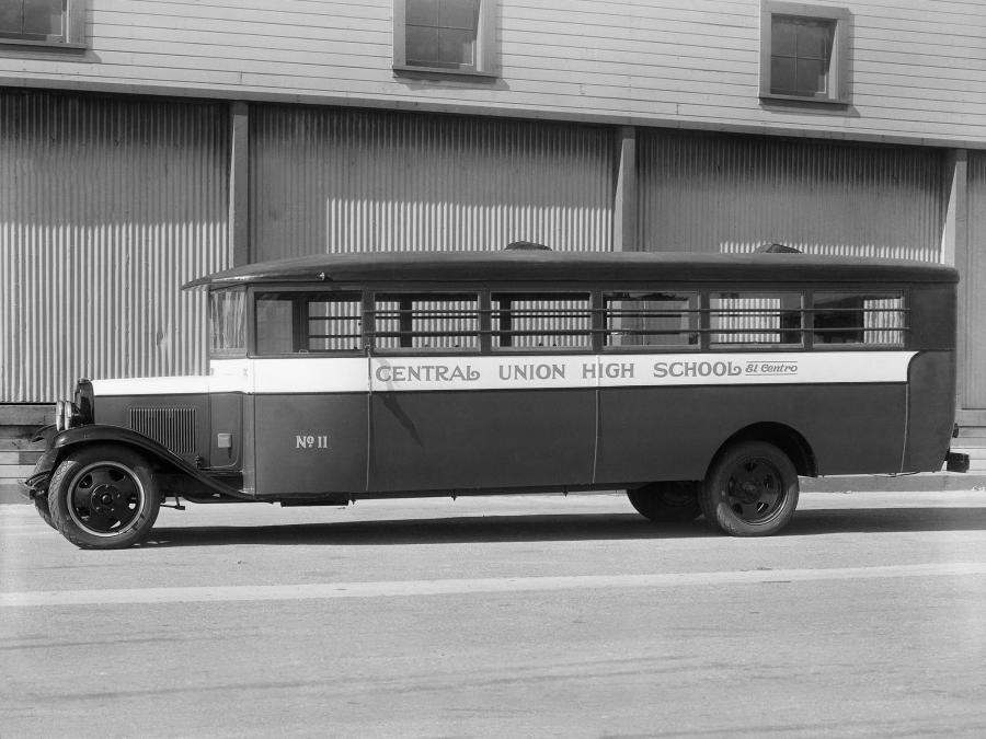 Ford Model AA School Bus by Crown Motor Carriage Co 1931 года выпуска ...
