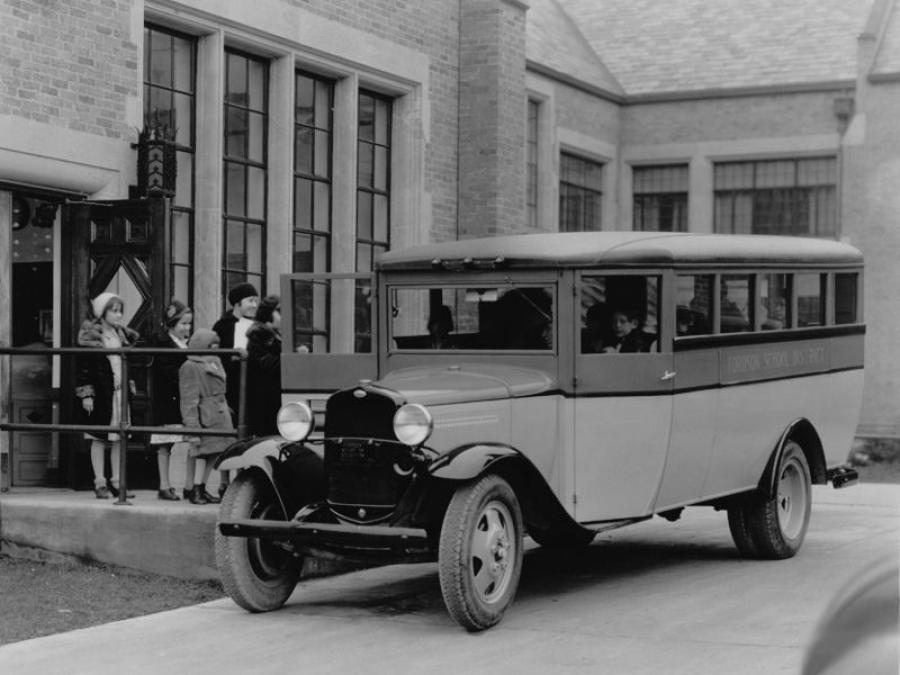 Ford Model AA School Bus 1931 года выпуска. Фото 1. VERcity