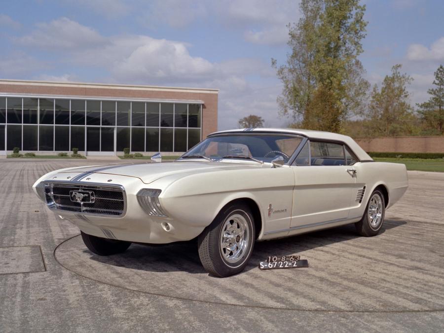 Ford Mustang Concept II Proposal 1963 года выпуска. Фото 10. VERcity