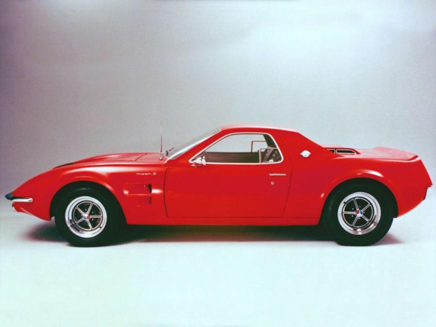 Ford Mustang Mach 2 Concept Car 1966 года выпуска. Фото 1. VERcity