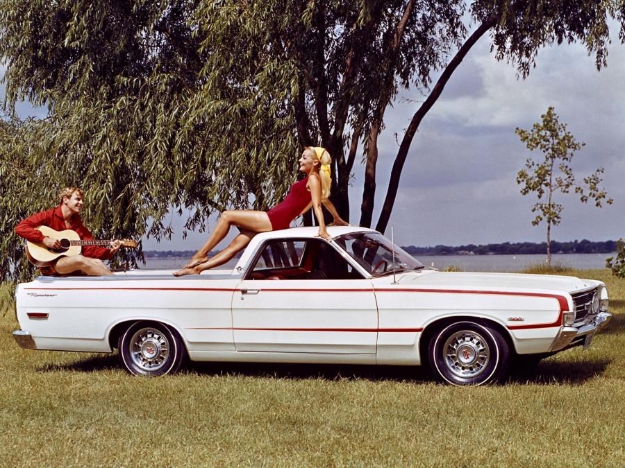 Ford Ranchero GT Sedan-Pickup 1968 года выпуска. Фото 1. VERcity