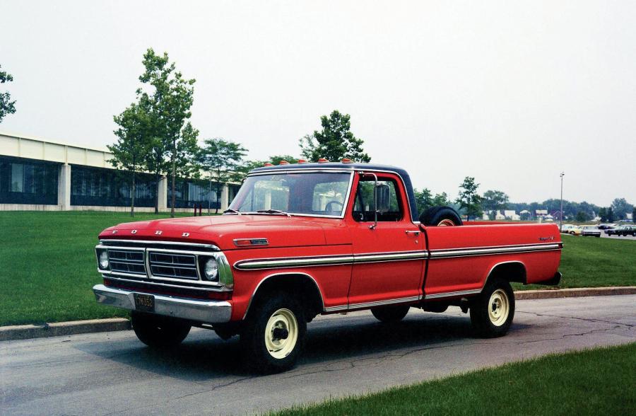 Ford F-150 Styleside Pickup Ranger XLT Pkg. 1972 года выпуска. Фото 1 ...