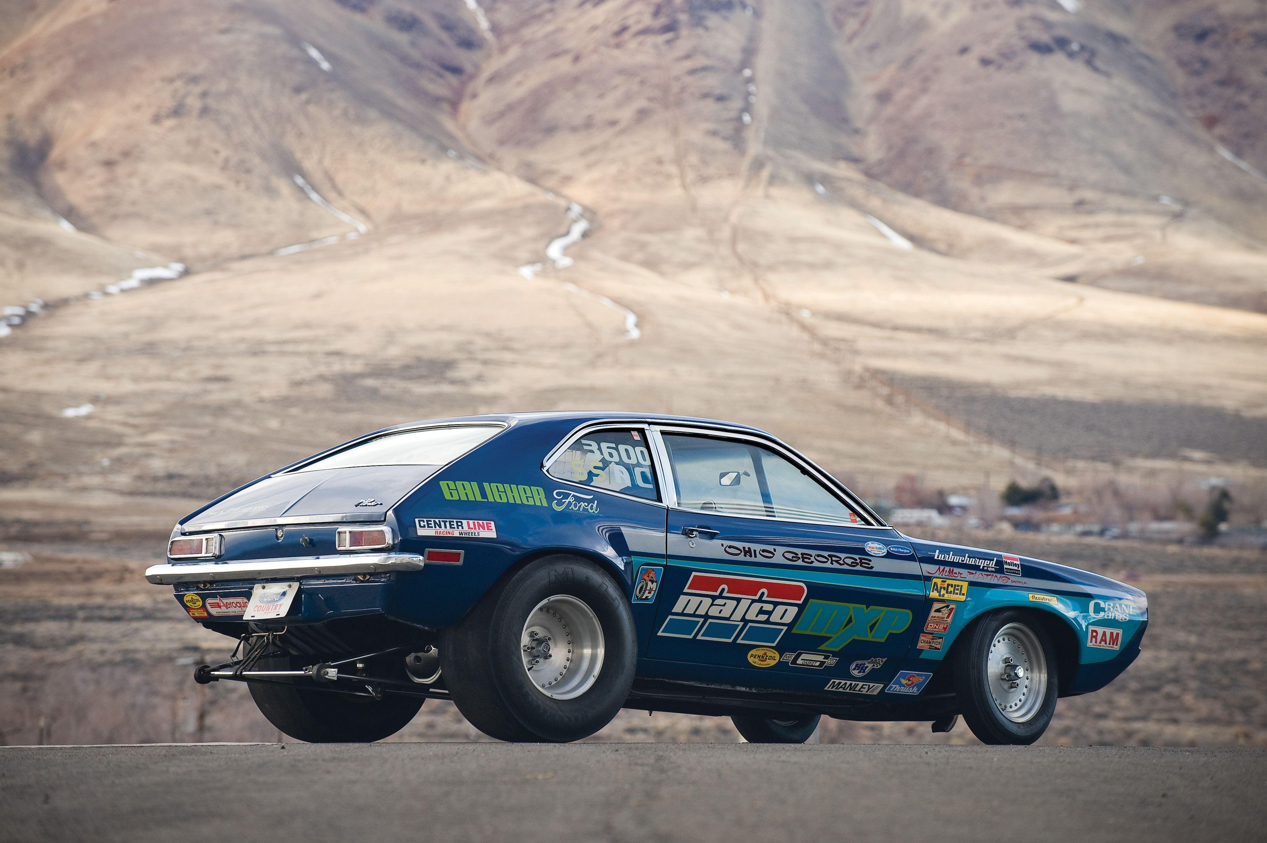 Ford Ohio George Pinto Turbocharged Drag Racing Car 1974 года выпуска ...