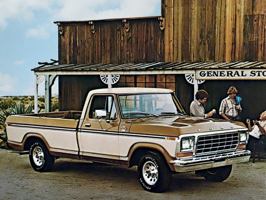 Ford F-100 Styleside Pickup 1979 года выпуска. Фото 1. VERcity