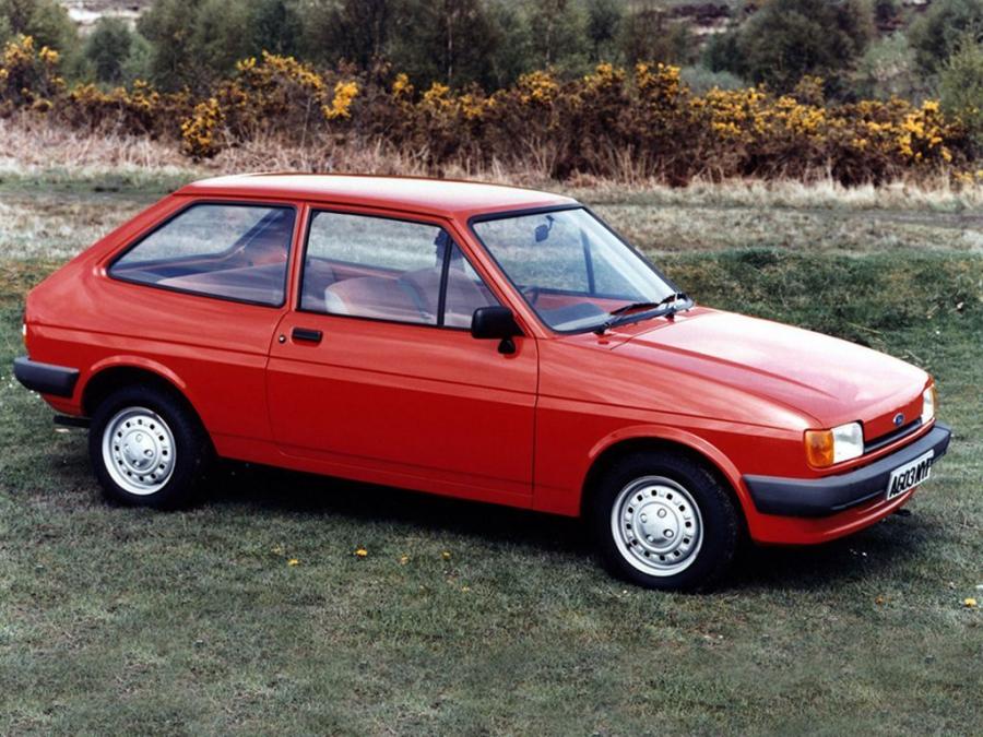 Ford Fiesta 1983 года выпуска для рынка Великобритании и Ирландии. Фото ...
