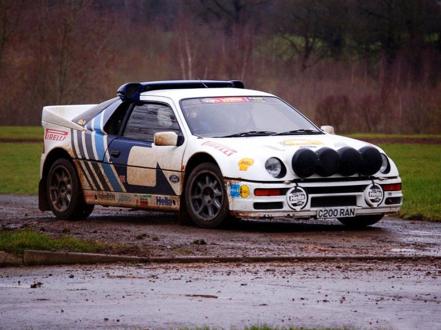 Ford RS200 Rally 1986 года выпуска. Фото 1. VERcity