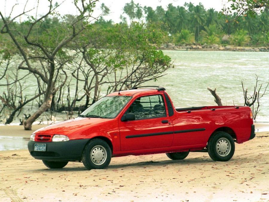 Ford Courier 1996 года выпуска для рынка Бразилии. Фото 1. VERcity